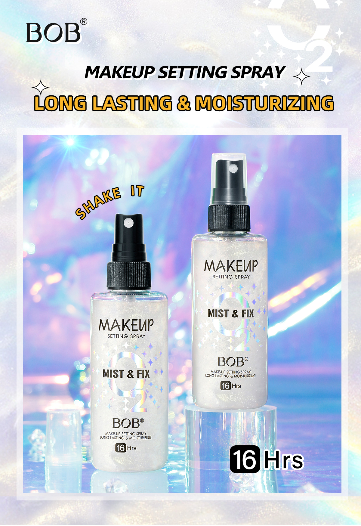 Glitter Long Lasting Makeup Setting Spray - Siloran