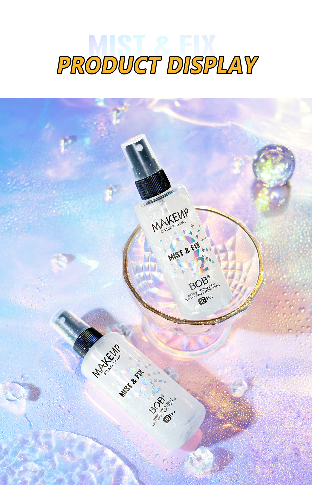 Glitter Long Lasting Makeup Setting Spray - Siloran